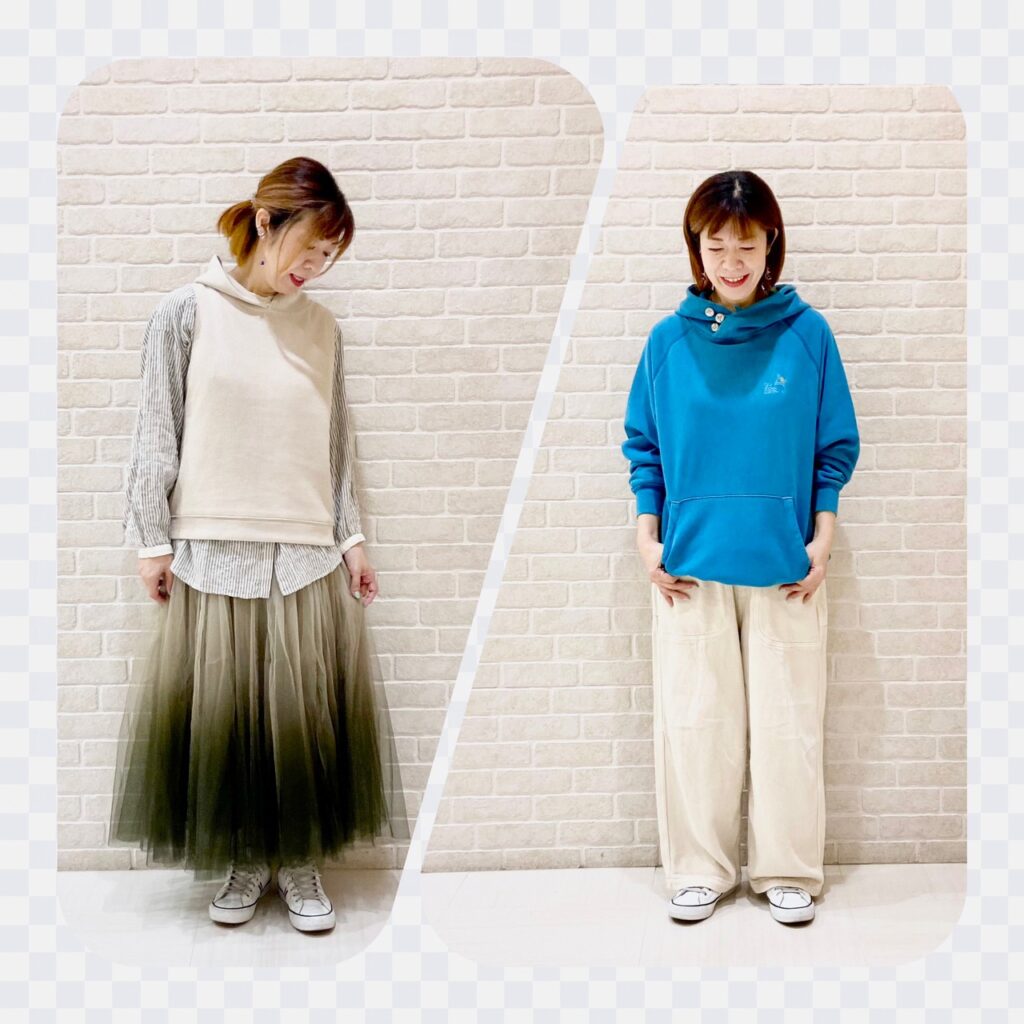 フード付きアイテムでカジュアルコーデ♫ | マルヤマ クラス [ maruyama class ]